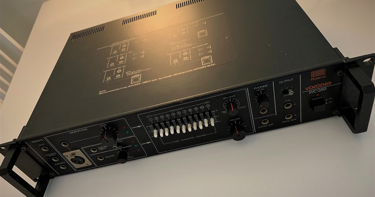 MATRIXSYNTH: Roland SVC-350 Vintage Vocoder SN 850154