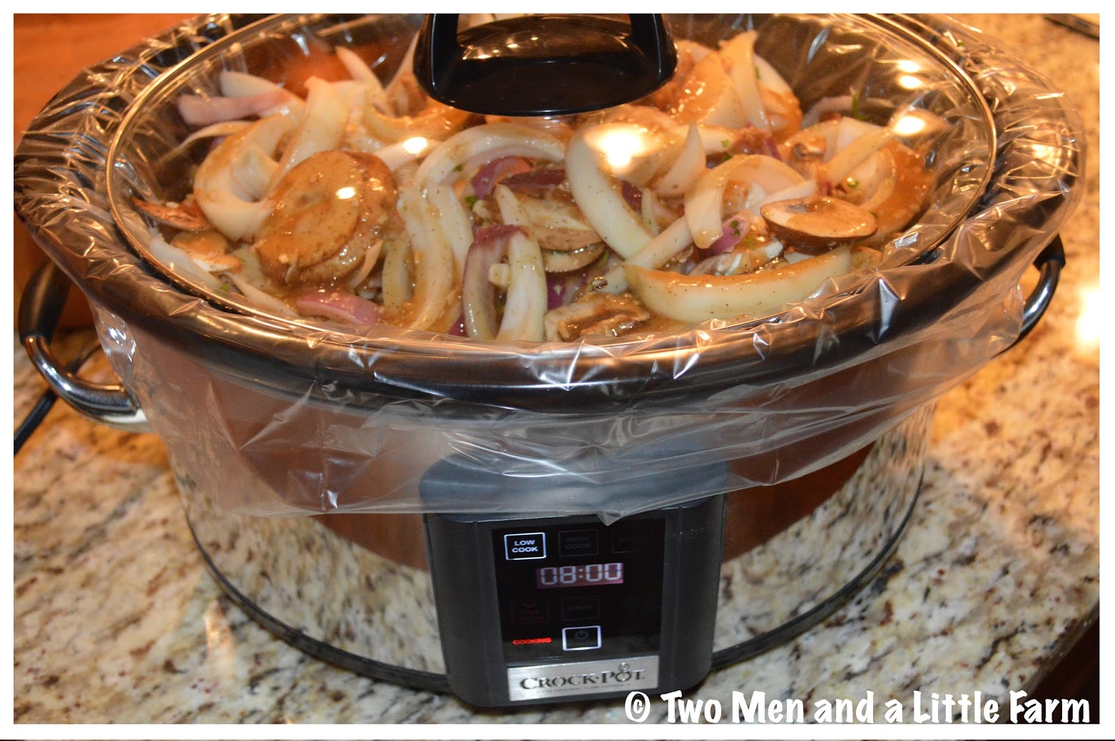 Two Men and a Little Farm: SLOW COOKER POT ROAST RECIPE