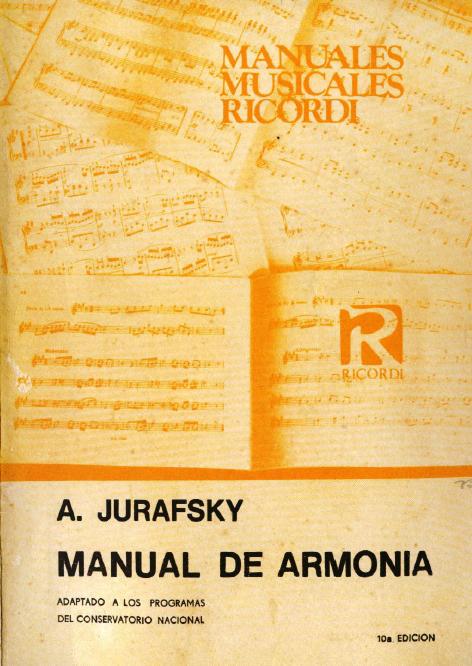 A. Jurafsky - Manual De Armonia | Biblioteca Musical