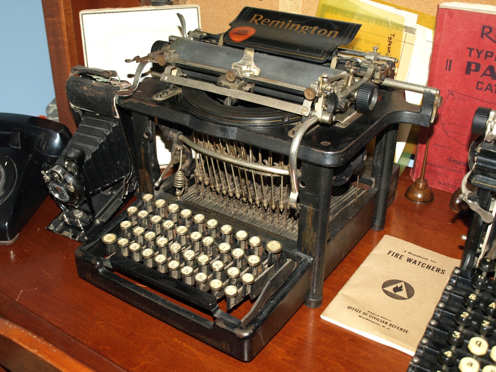 Typewriters 101 : My 1897 Remington Standard No. 6 Typewriter