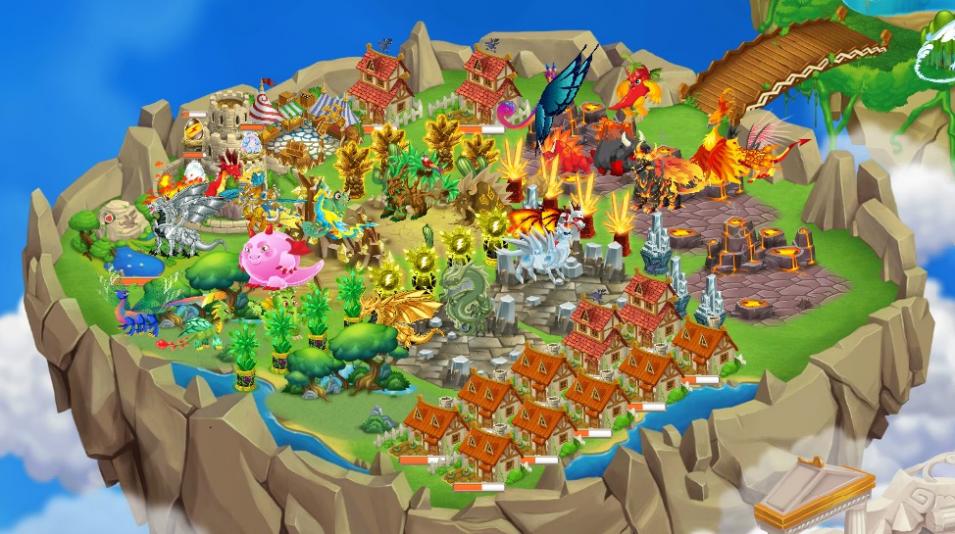 Confira algumas imagens de Dragon City: