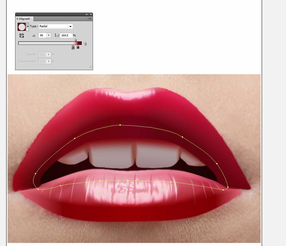 Les oeuvres numériques de Zigo: Tutoriel : dessiner une bouche avec ...