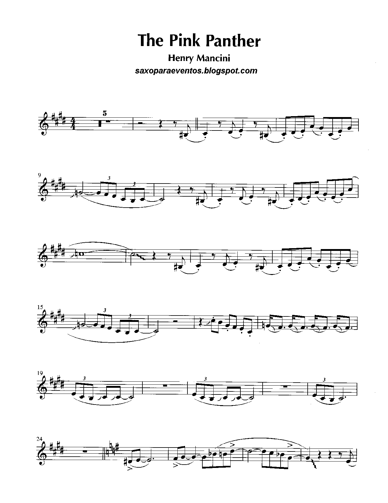 Ноты Для Альт Саксофона - basketinstrukciya