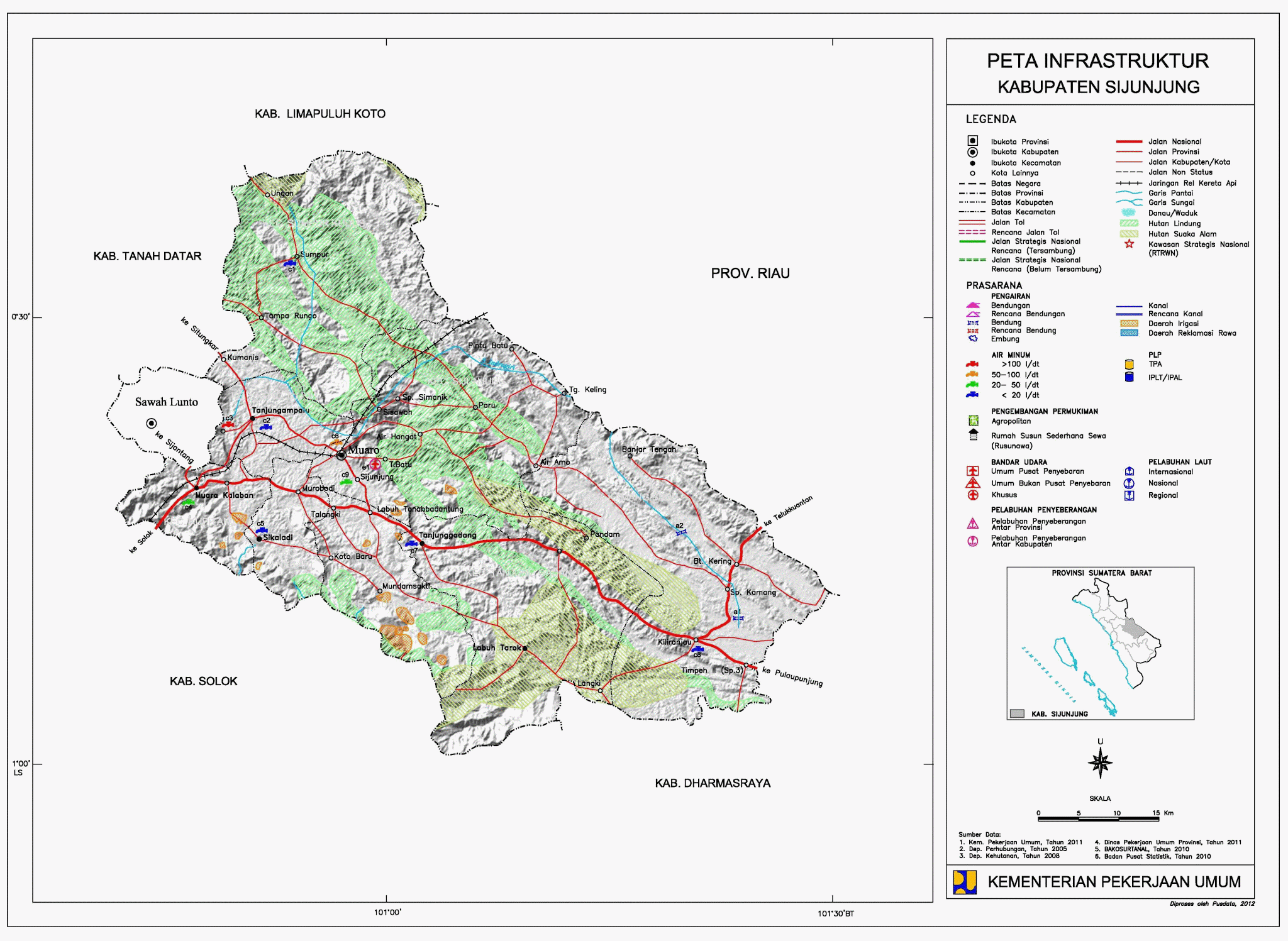 Download Peta Kabupaten Kuantan Singingi Riau Pics