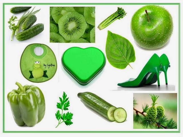 INFANTILES DE ANA V.: LOS COLORES: EL COLOR VERDE