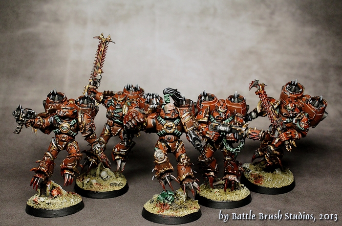 Battle Brush Studios: Showcase: World Eaters Raptors