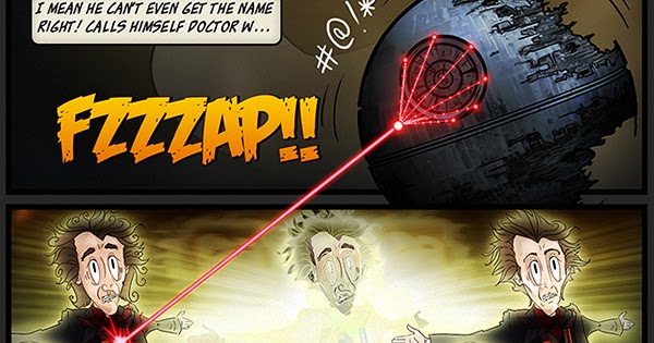 In Print Comic: THE INFINITY DOCTORS - Strip 5 JESSE LAX