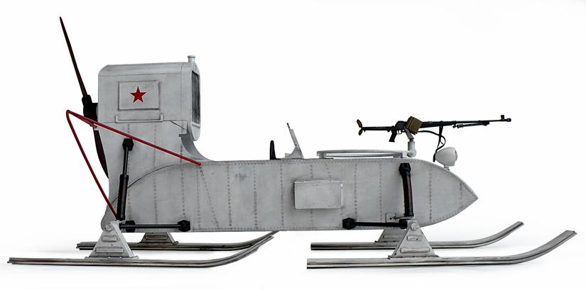 The Great Canadian Model Builders Web Page!: RF-8/Gaz-98 Aerosan