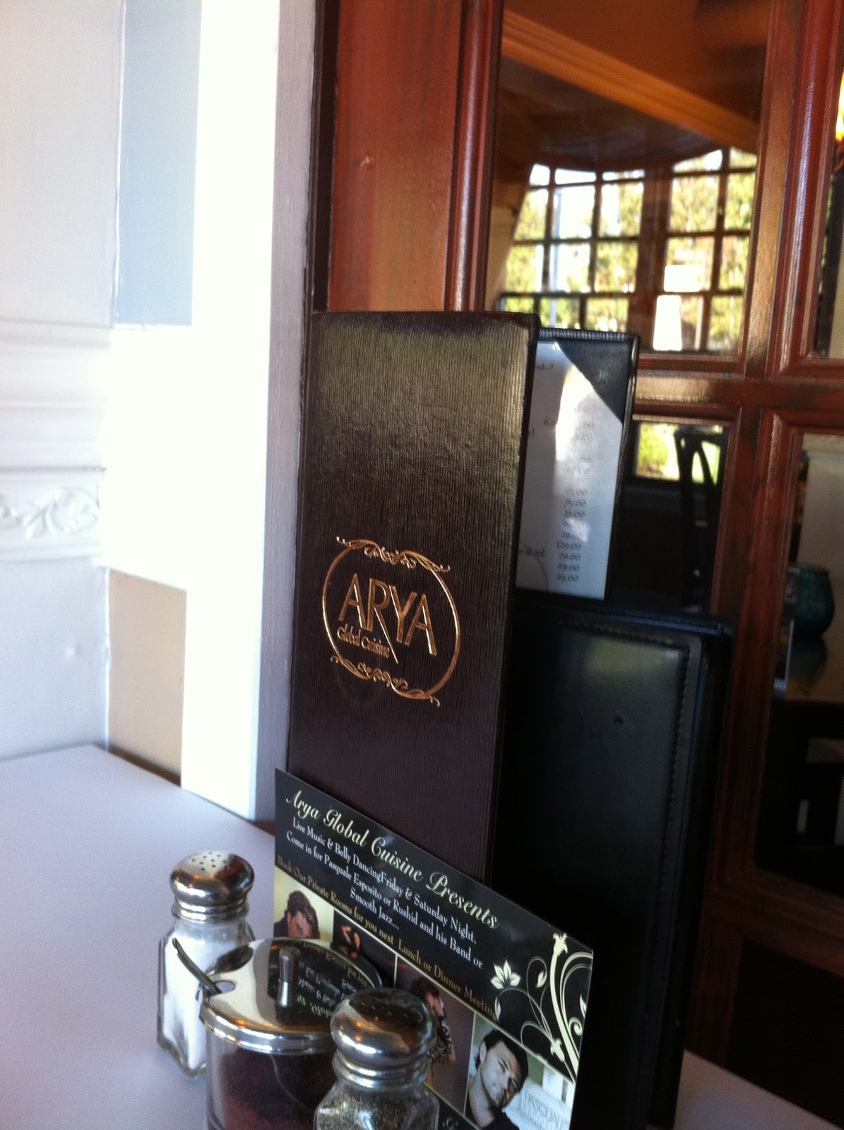 Reservations w/ Oos: The Khannoisseur: Arya. A Persian Restaurant ...