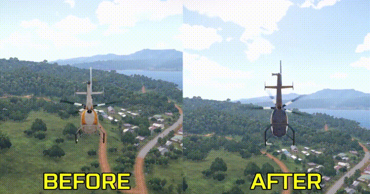 カメラの動きをv 1.70 以前に戻す Arma 3 用 Rigid 3rd Person Helicopter Camera アドオン ...