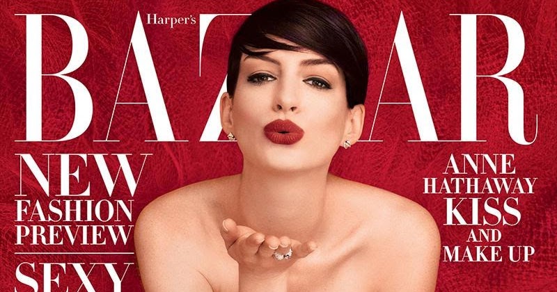 Smartologie Anne Hathaway For Harpers Bazaar Us November 2014