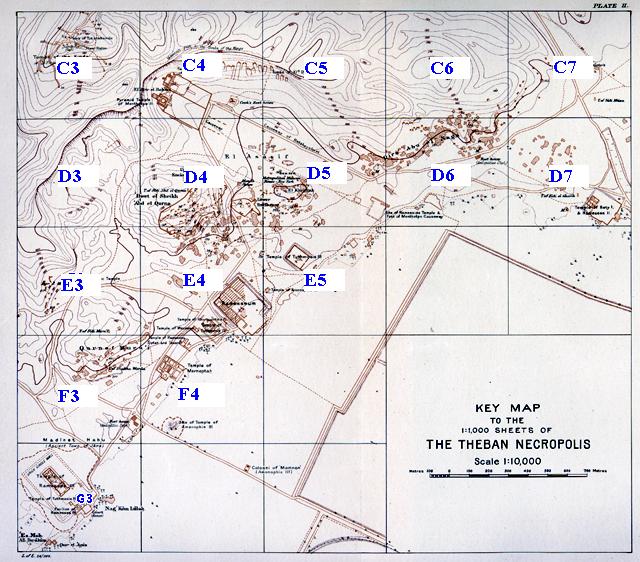 Egyptian Occult History: The list of the Theban Tombs (Cemetery)