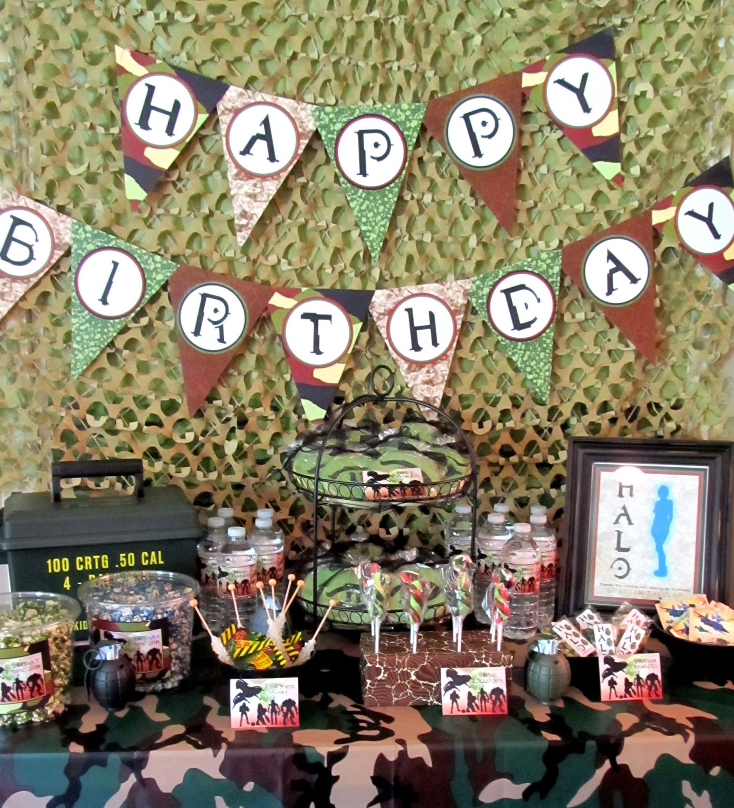 Littlebeane Boutique: Halo Birthday Party