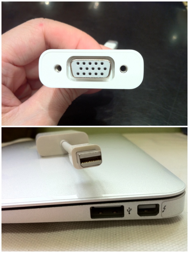 [맥북에어 악세사리] Apple Mini Displayport - VGA Adapter 소개