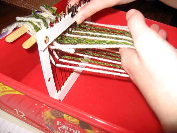 Ruth's weaving projects: Making a rigid heddle