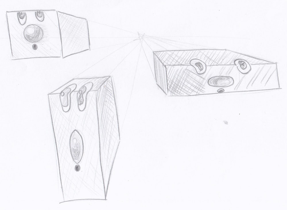 Weekly : Doodles and tuts: Drawspace K01: How to draw boxes in perspective