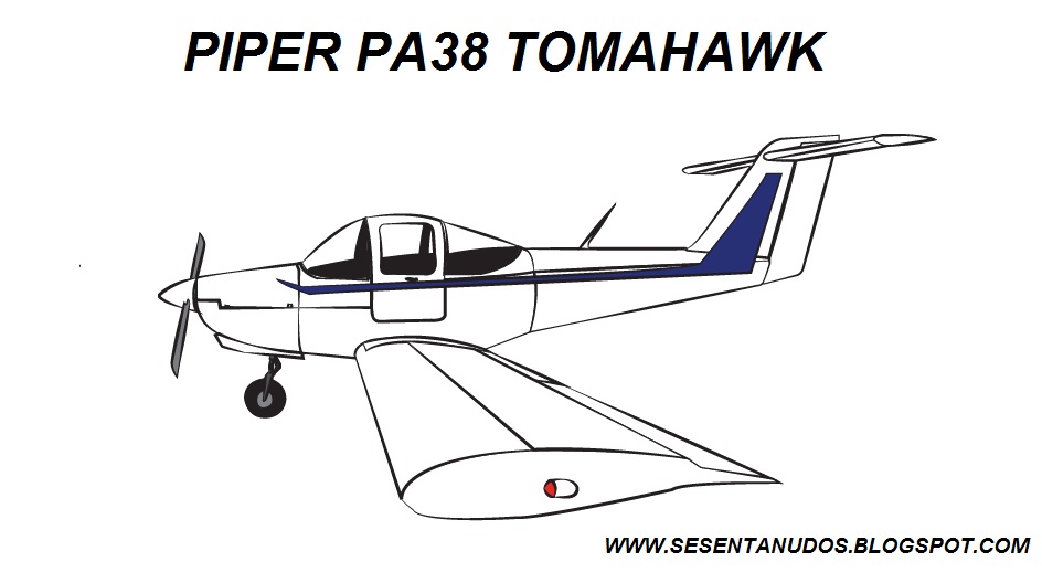 SESENTA NUDOS: El Piper Pa38 Tomahawk ¿Peligroso o Incomprendido?