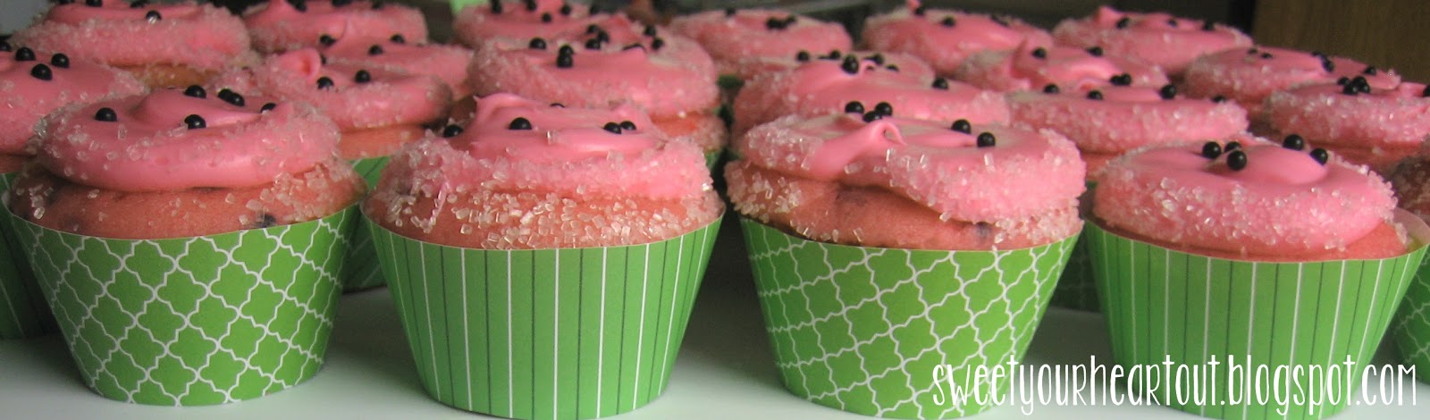 Sweet Your Heart Out: Watermelon Cupcakes with Watermelon Cream Cheese ...
