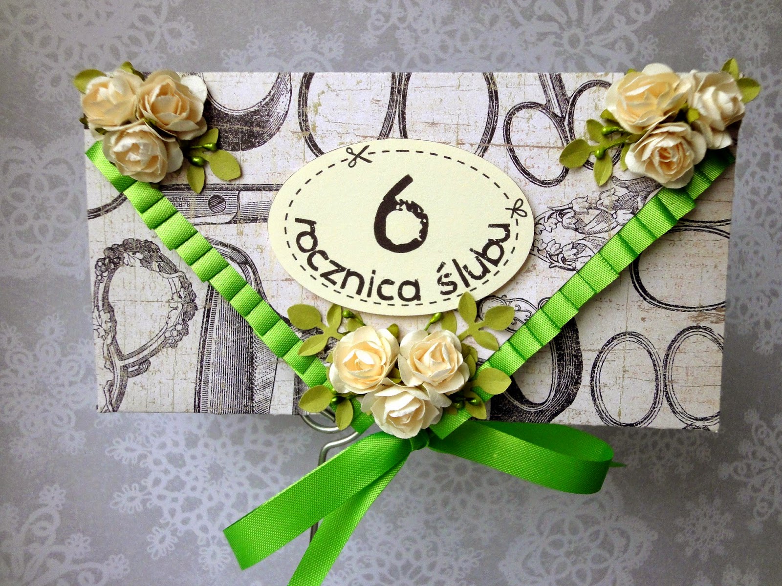 Pani Karteczka: Na 6 rocznicę ślubu