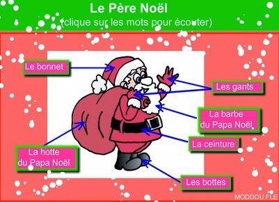 Le Cahier de Français: VOCABULAIRE DE NOËL