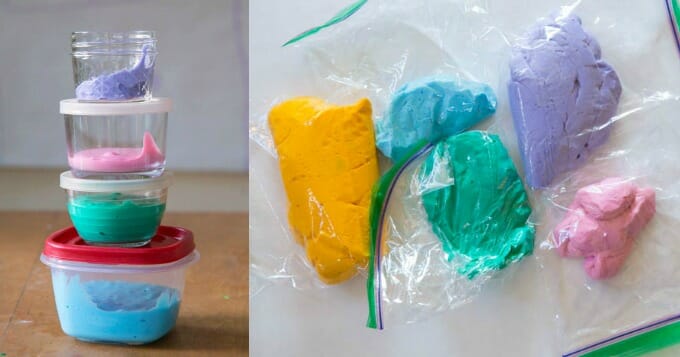 How to make Fluffy Slime and Cornstarch Slime