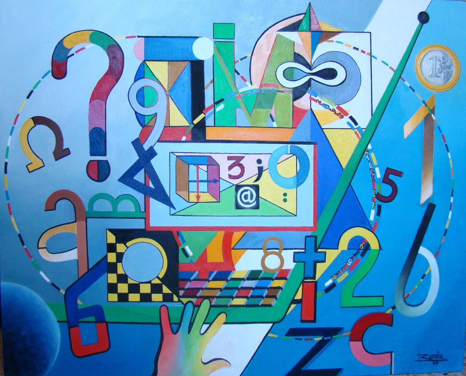 Joaquín Buendía Loscos: NUMEROS (ABSTRACTOS)