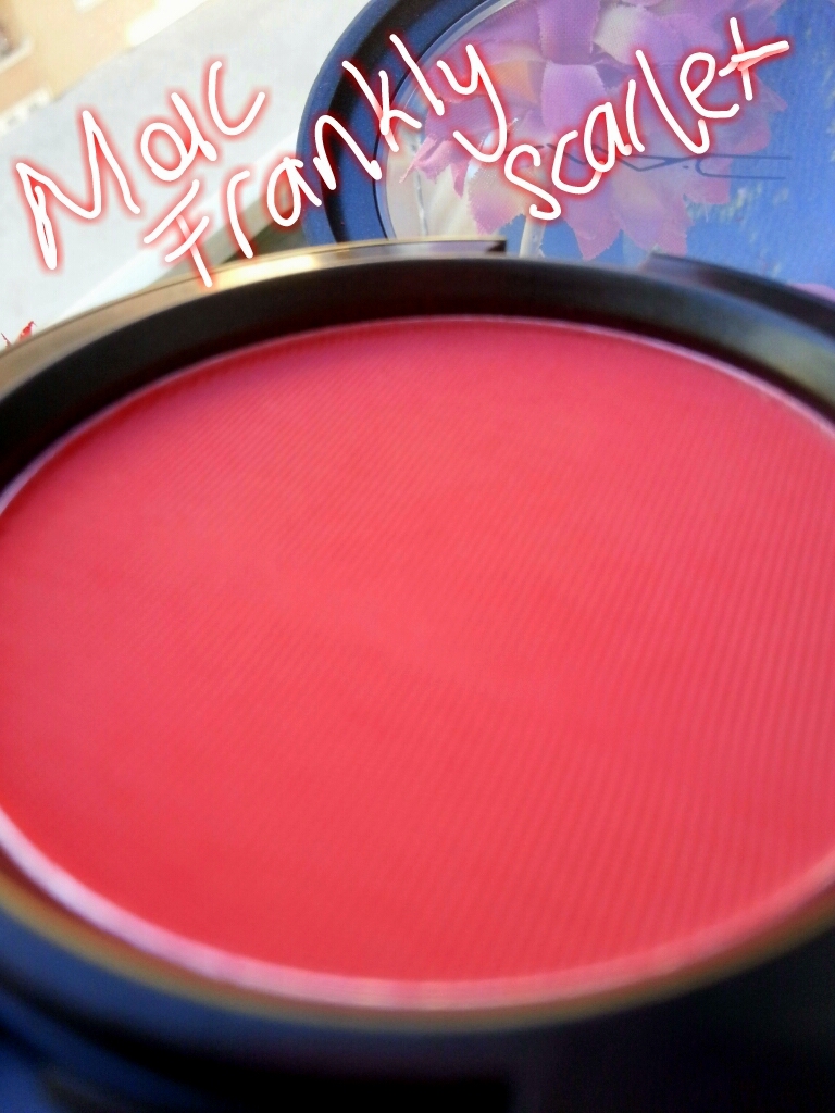 KOZMETİK HİKAYELERİ: Mac Frankly Scarlet Powder Blush