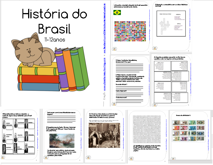 Apostila História do BRASIL a partir de 11 anos