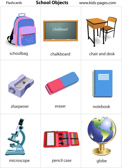 Learning English: School Supplies