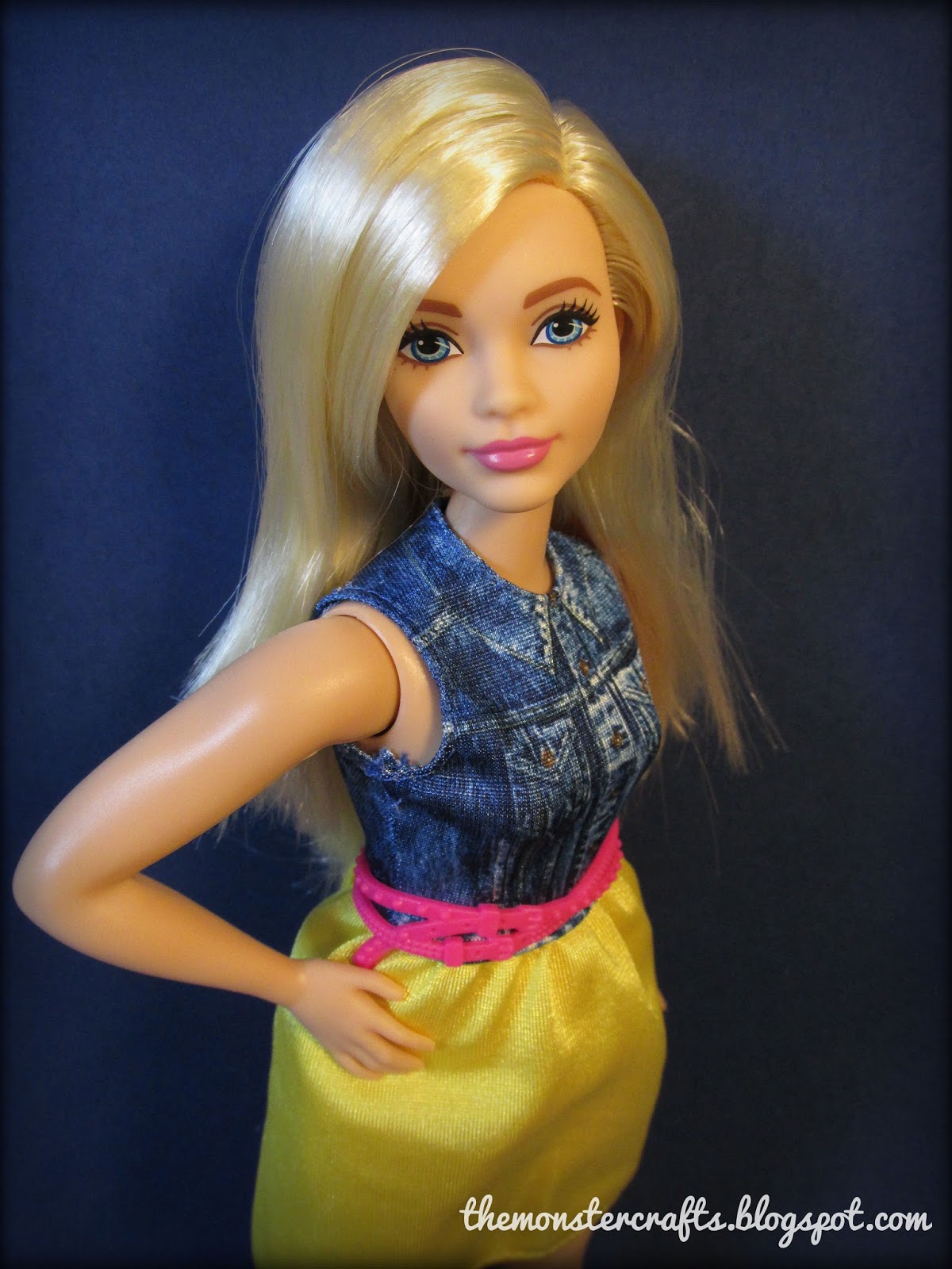 Doll Review: Barbie Fashionistas curvy "Chambray Chic"