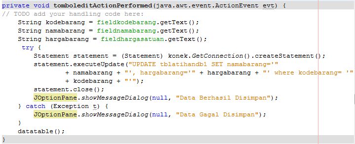 Aplikasi Java Netbeans Sederhana Dengan Database MySQL - UNSAPEDIA