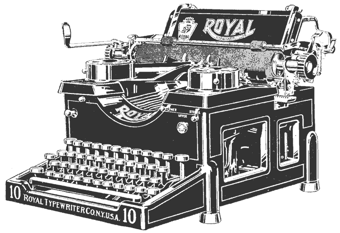 The Discovery History Typewriter