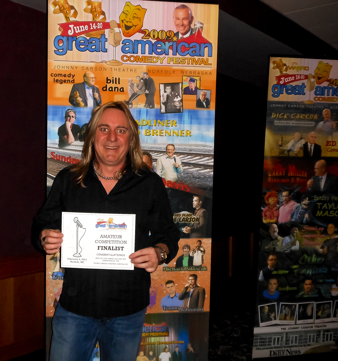 JC Morgan Comedy: TV-Awards-Festivals