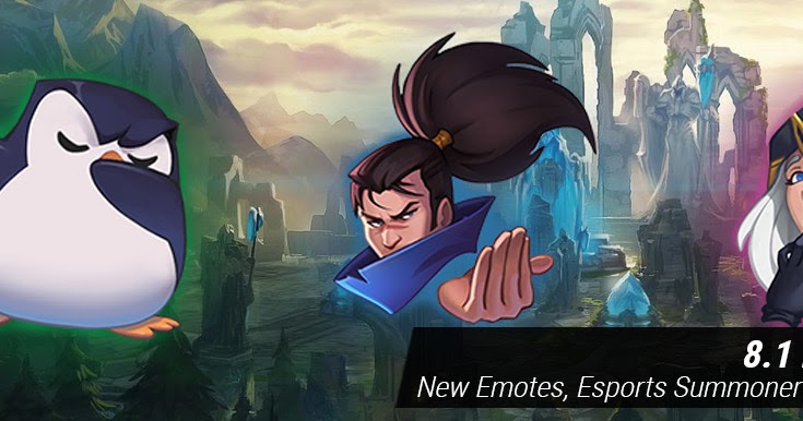 Surrender at 20: 12/11 PBE Update: New Emotes, Esports Summoner Icons ...