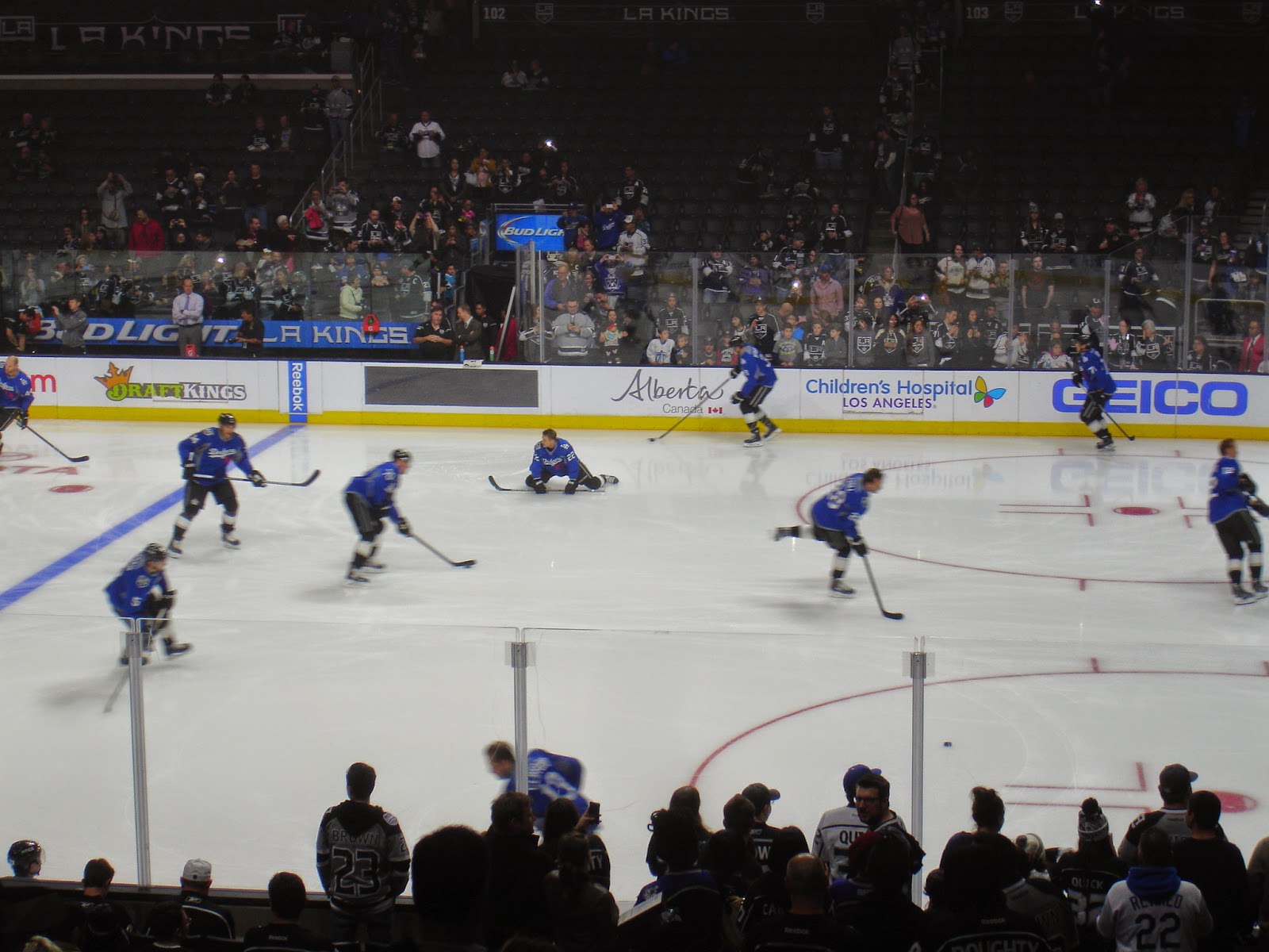 Dodgers Blue Heaven: Kings Hosted Dodger Pride Night - Those 'Dodger ...