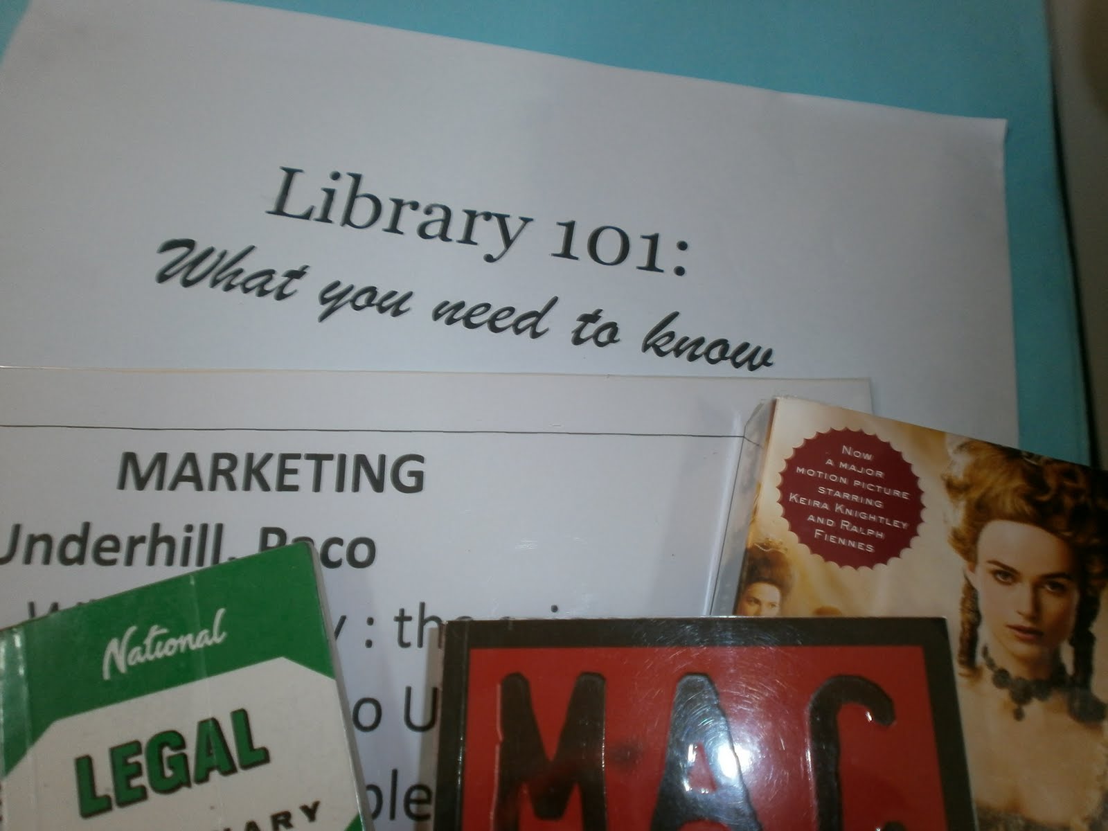 PLV Library Classroom Instruction