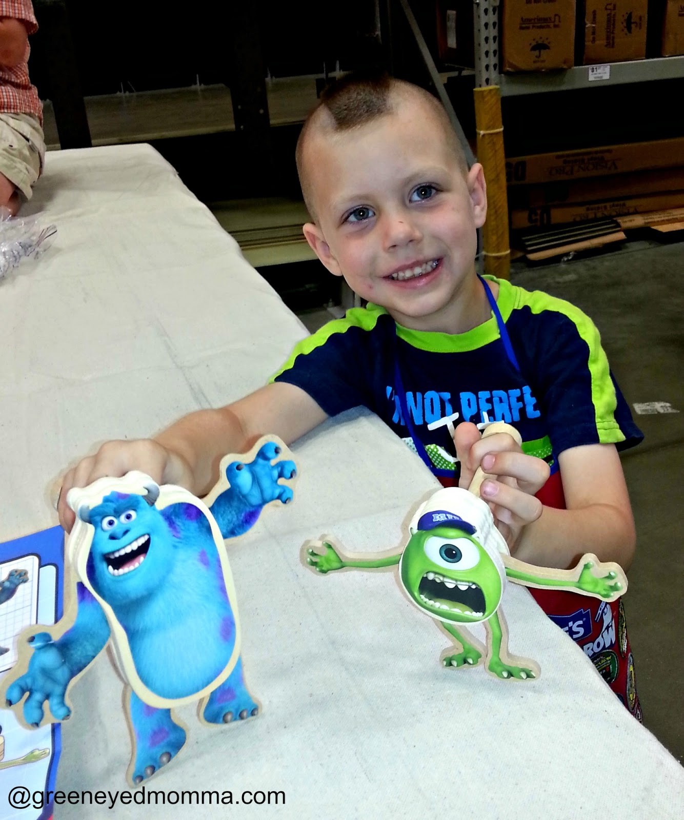 Lowe's Build & Grow - Monsters University Scarers #MonstersU