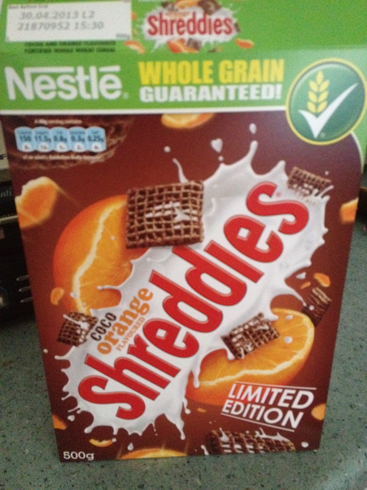 FOODSTUFF FINDS: Coco Orange Shreddies (Asda) by @NLi10