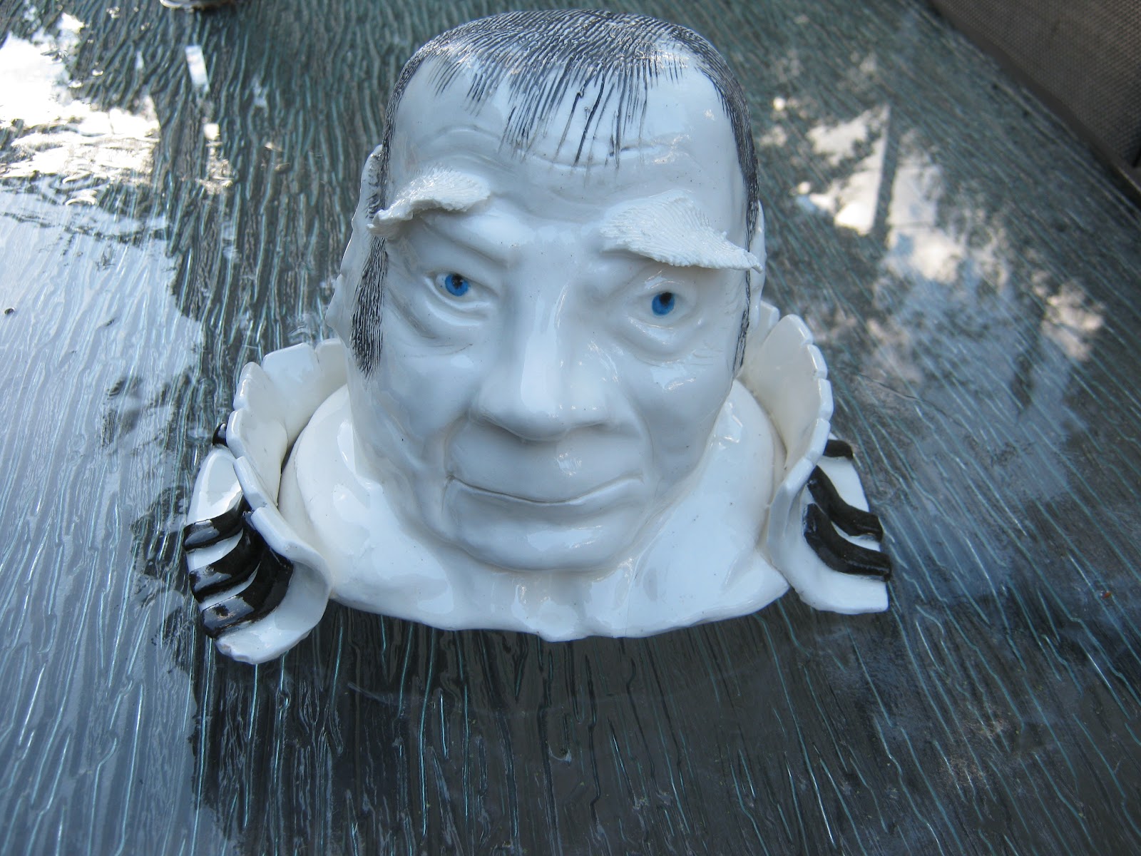 The Butler's Pottery: Jack Hutton Celebrity Portrait