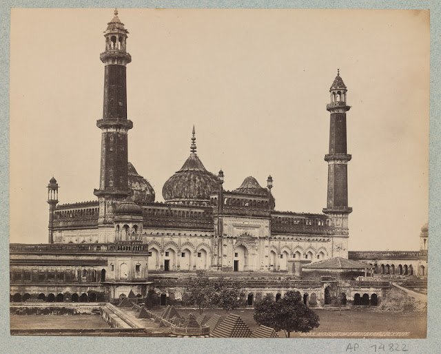 The Asafi Masjid in the Bara Imambara Complex - Lucknow 1860's - Old ...