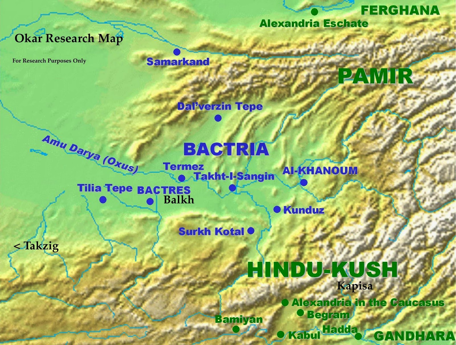 Okar Research: Kingdom of Balkh: 2500 BC