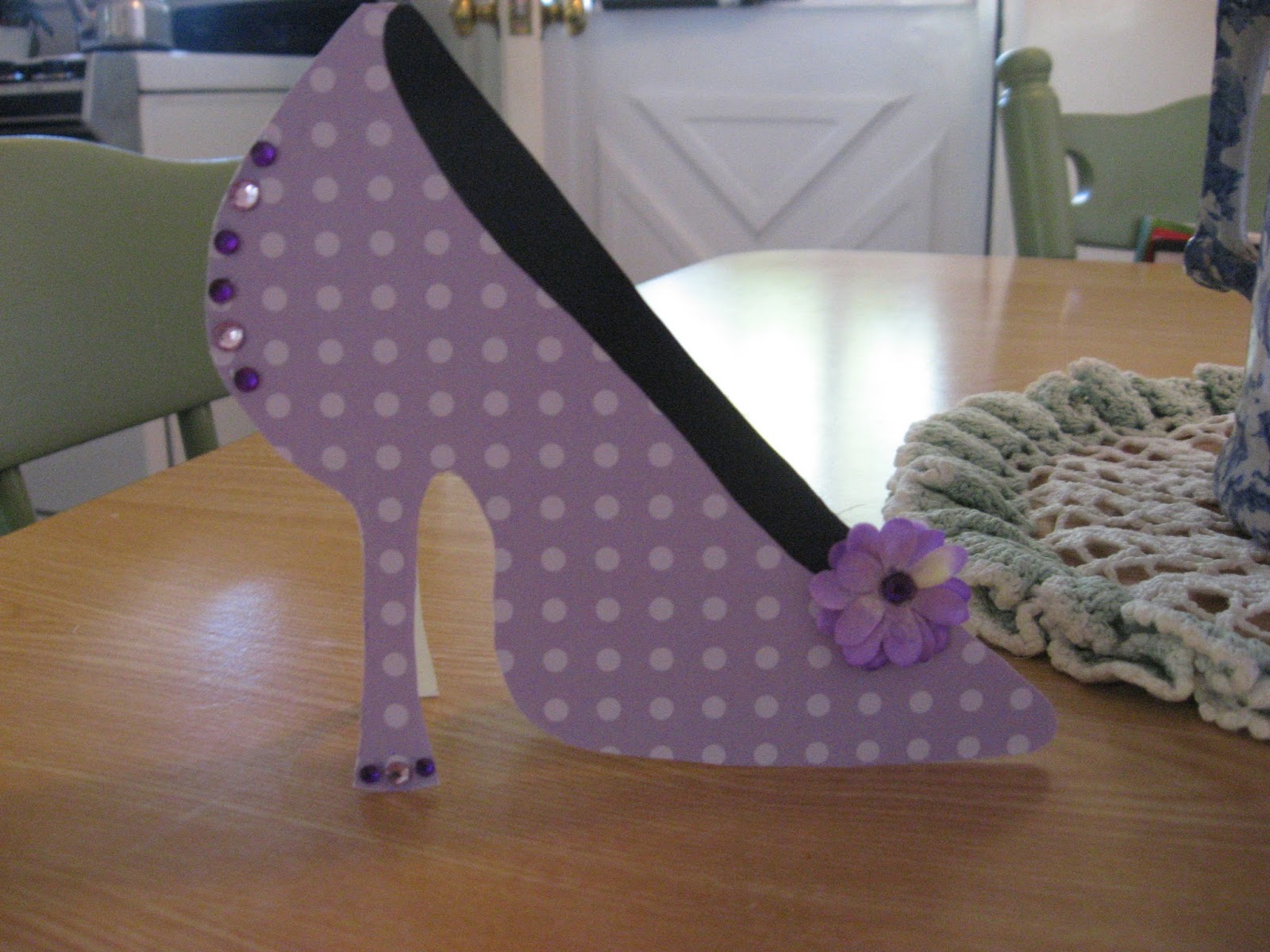 AquaRaine's Art Journal: High Heel Shoe Cards...