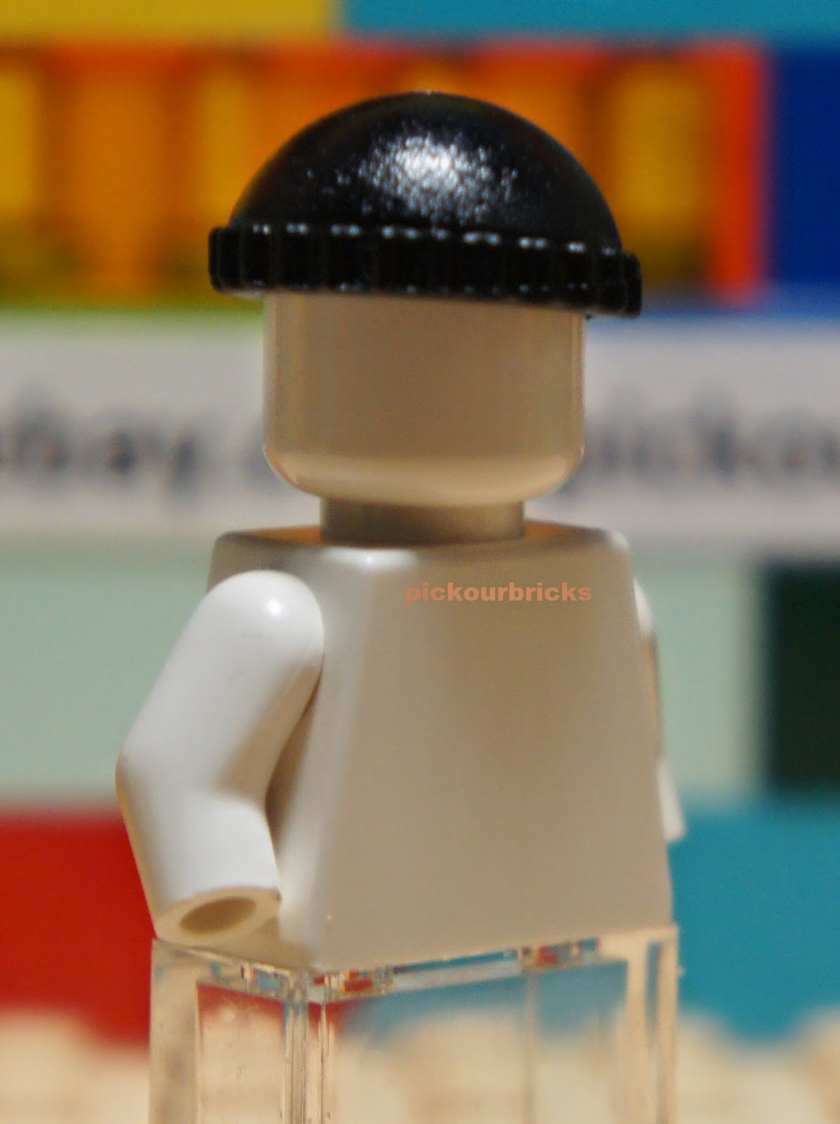 LEGO 41334 Black KNITTED CAP HAT for Boy Man Robber Henchman Minifigure ...