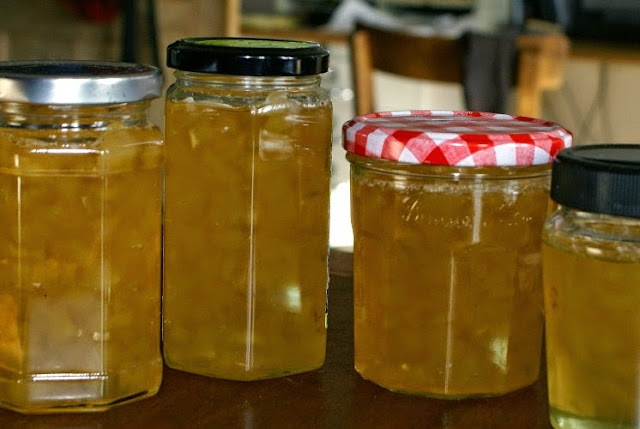 A Green and Rosie Life: Marrow and Ginger Jam