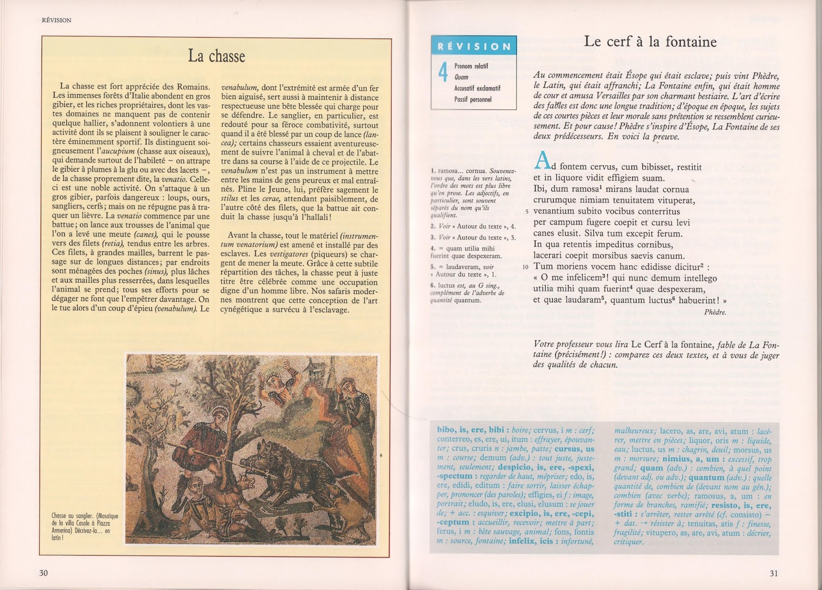 école : références: Martin, Gaillard, Cousteix, Laliman, Latin seconde ...