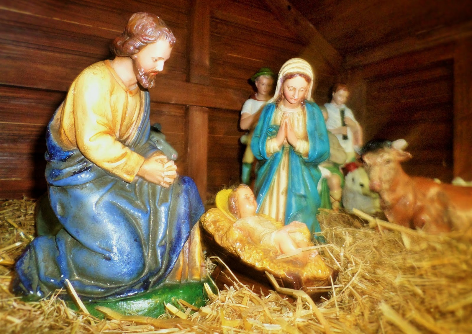 Martin Brookes Oakham: Nativity Scene All Saints Church Oakham Rutland ...