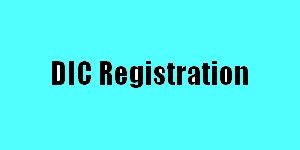 DIC Registration