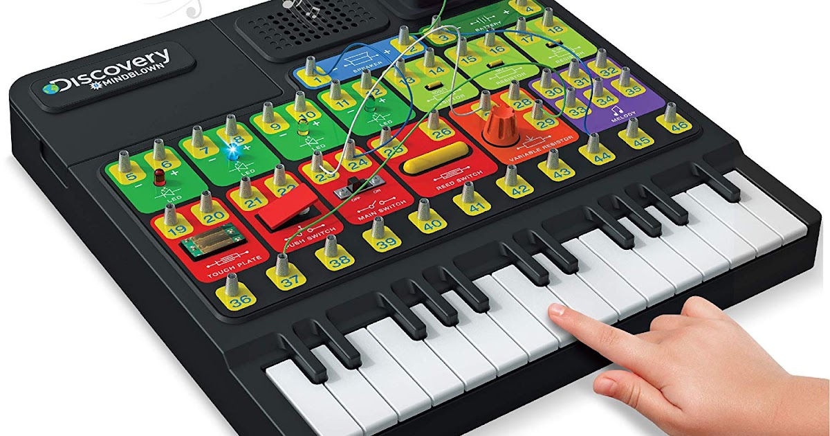 MATRIXSYNTH: Discovery Kids MINDBLOWN Circuitry Keyboard STEM Kit