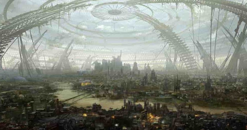 ΜΑΥΡΟΣ ΘΟΛΟΣ σε ΦΕΓΓΑΡΙ του ΔΙΑ ίσως ΚΡΥΒΕΙ μία ΕΞΩΓΗΙΝΗ ΠΟΛΗ (video ...