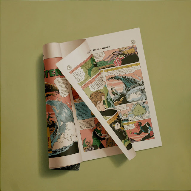 Sharon Moody’s Hyper Realistic Comic Book Paintings - The Source